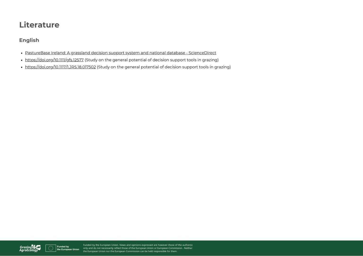 Grass allocation using Pasture Base Ireland – Encyclopedia pratensis